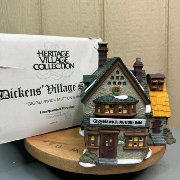 Department 56 | Holiday | Dept 56 Giggleswick Mutton Ham Heritage ...
